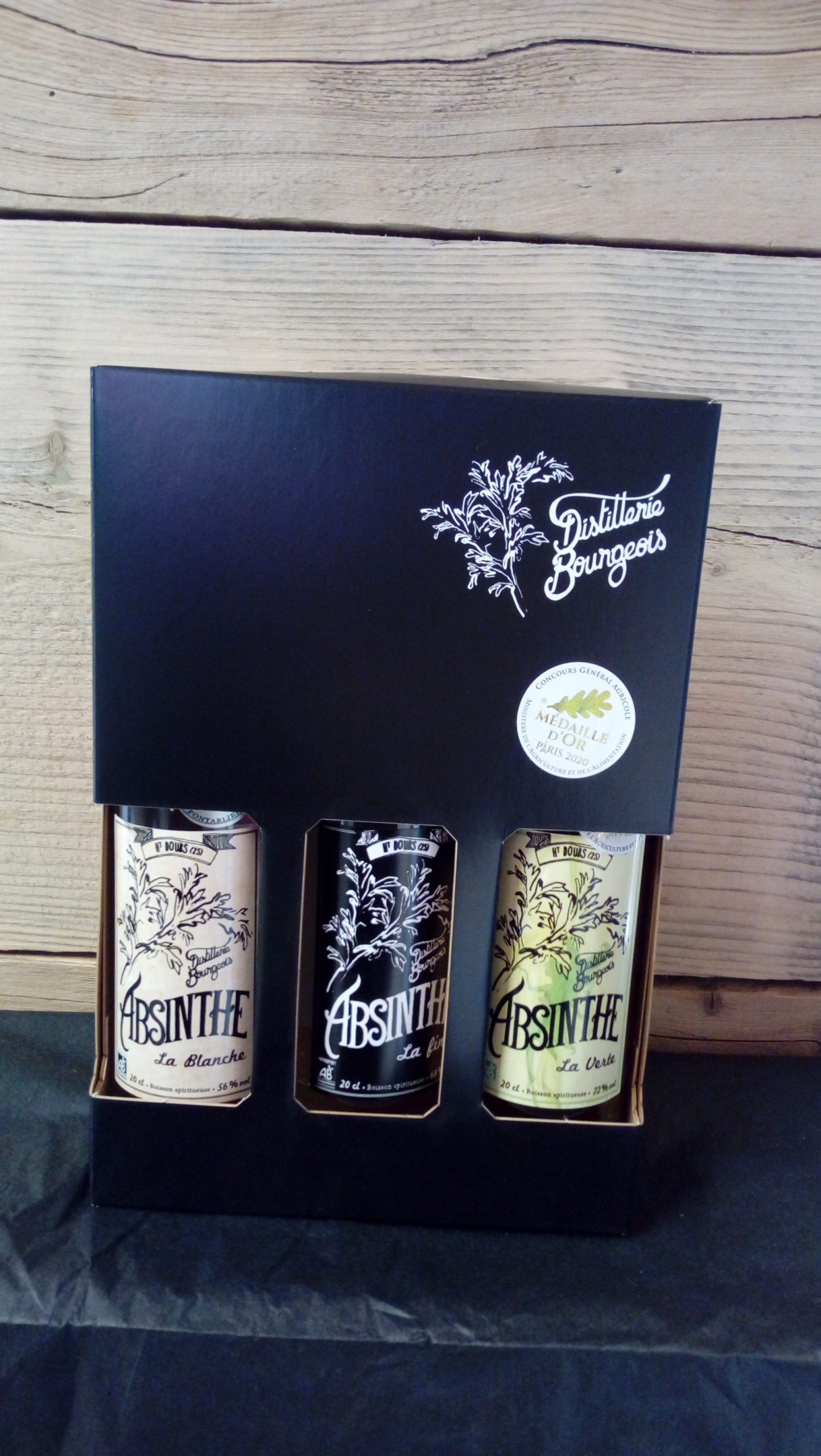 Coffret Absinthe Découverte - Distillerie Bourgeois